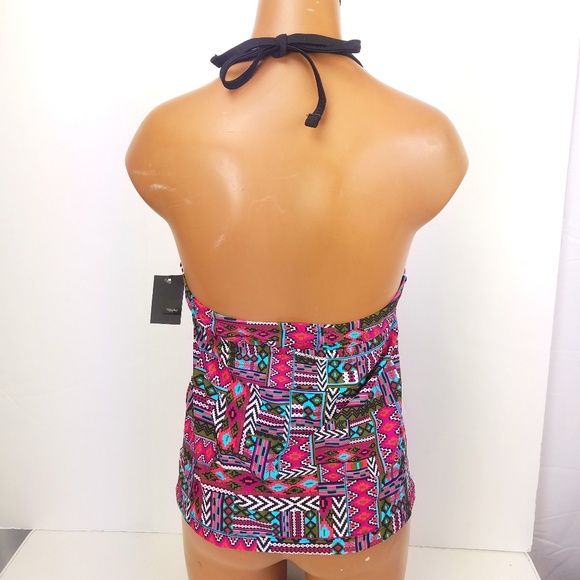 Mossimo Supply Co. | Swim | Mossimo Swimsuit Halter Top Tankini Aztec ...